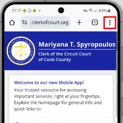 2. Scroll down and tap Add to Home Screen.